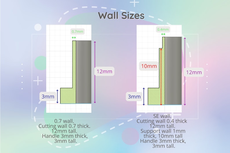 Lined Paper Clay Cutter STL File – Back to School Earring, Cookie ...