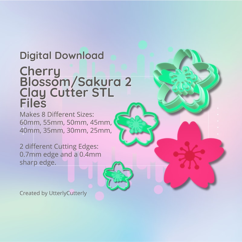 Sakura Cookie Cutter - Etsy