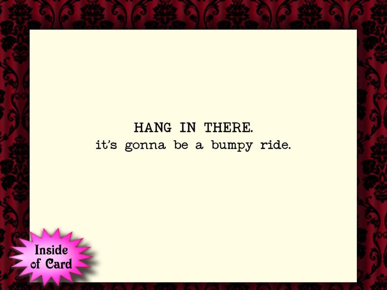 Train of Evil: Snarky Card, Funny Card for Him or Her, Dark Humor Card ...