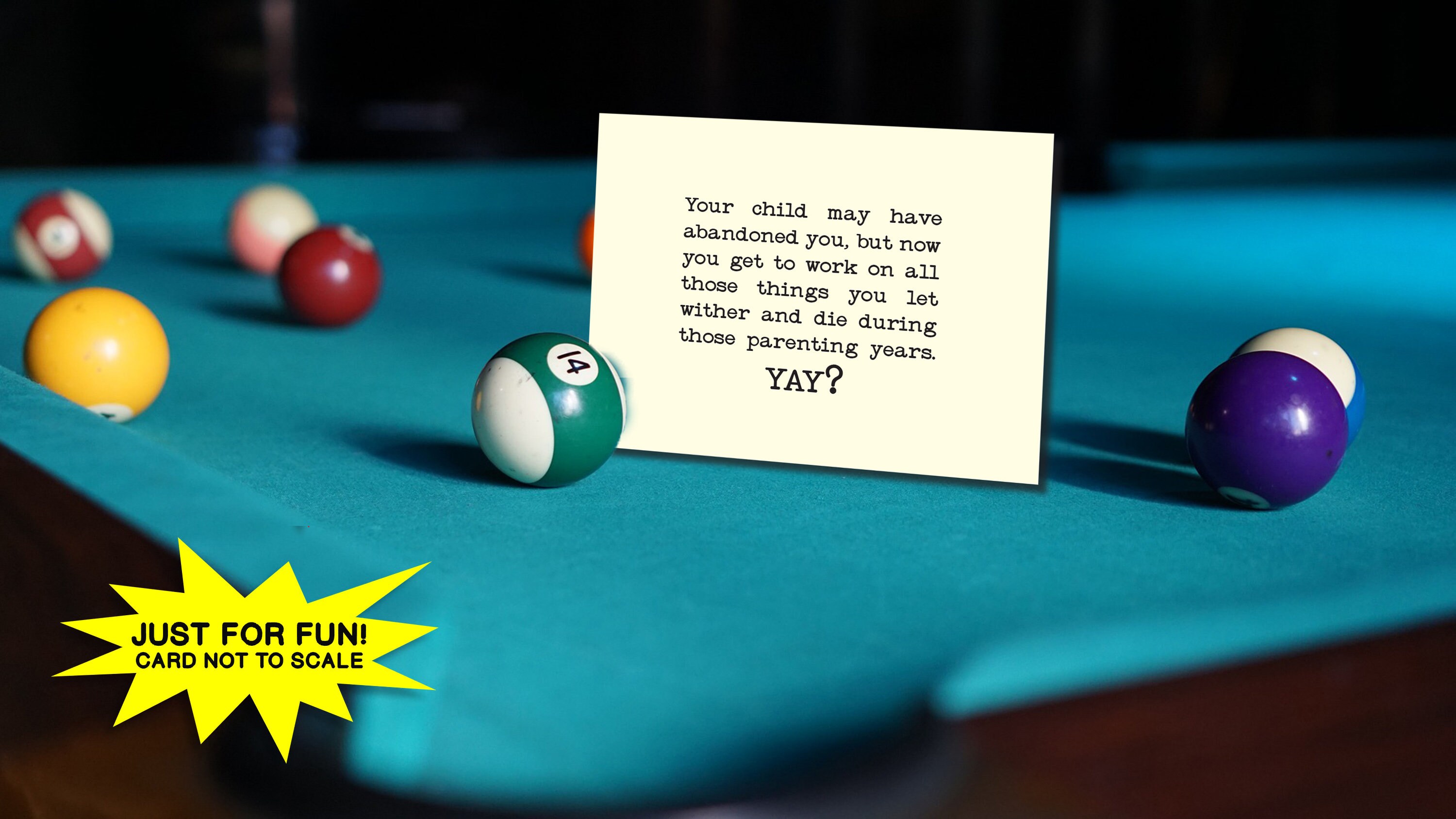 Your Child May Have Abandoned You // Funny Empty Nest Greeting - Etsy