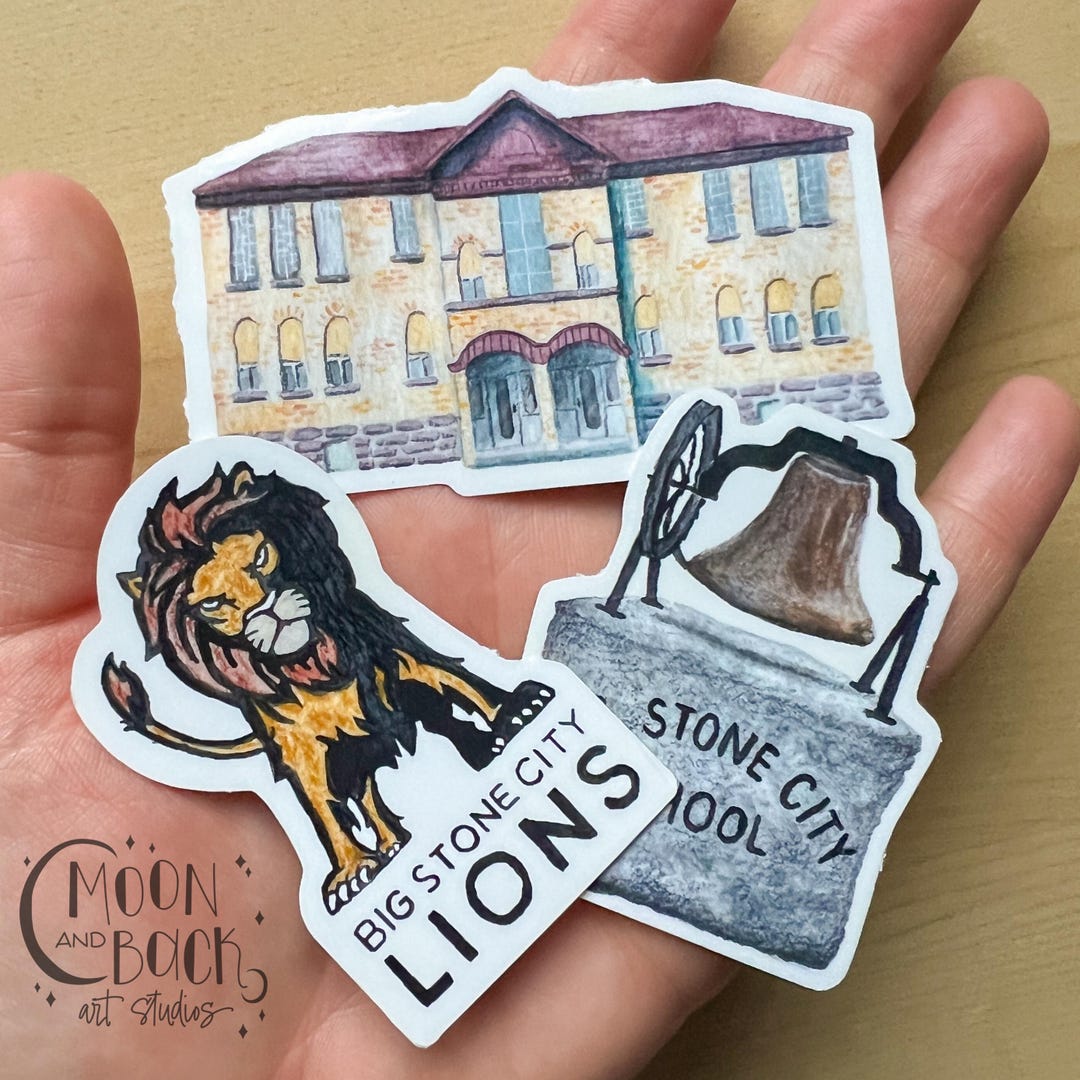 Big Stone City School Stickers - Vinyl - Waterproof - Etsy