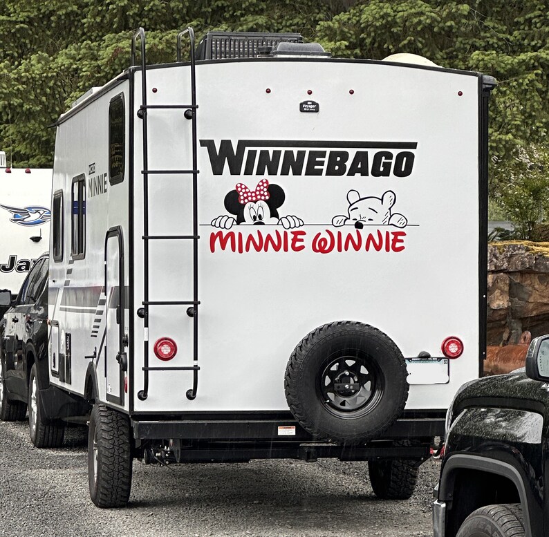 Minnie Winnie Large Vinyl Sticker for RV - Etsy