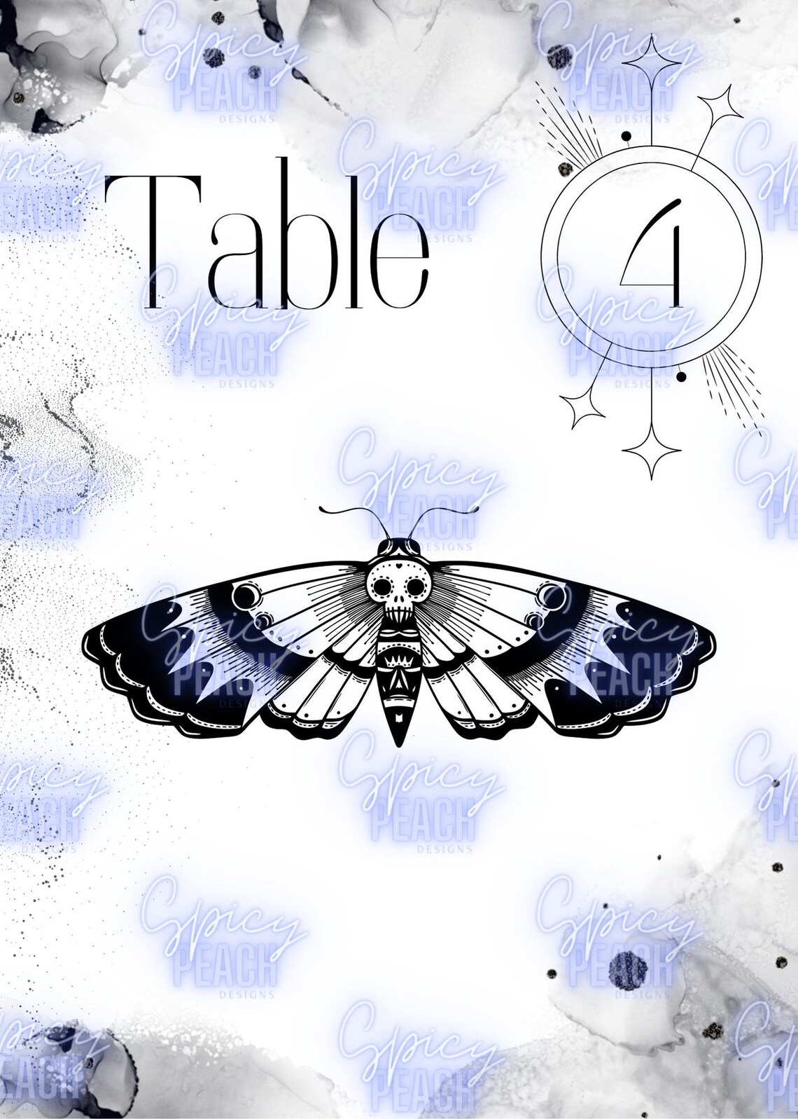 Table Numbers Magic Themed Table Numbers Halloween Table | Etsy
