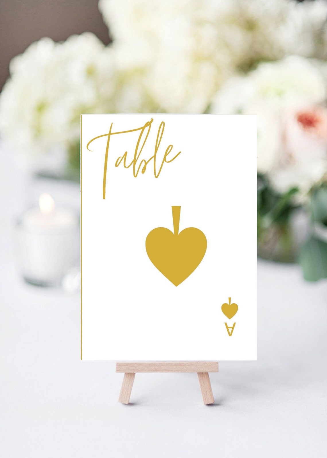 Table Numbers, Casino Table Numbers, Playing Cards Table Numbers ...