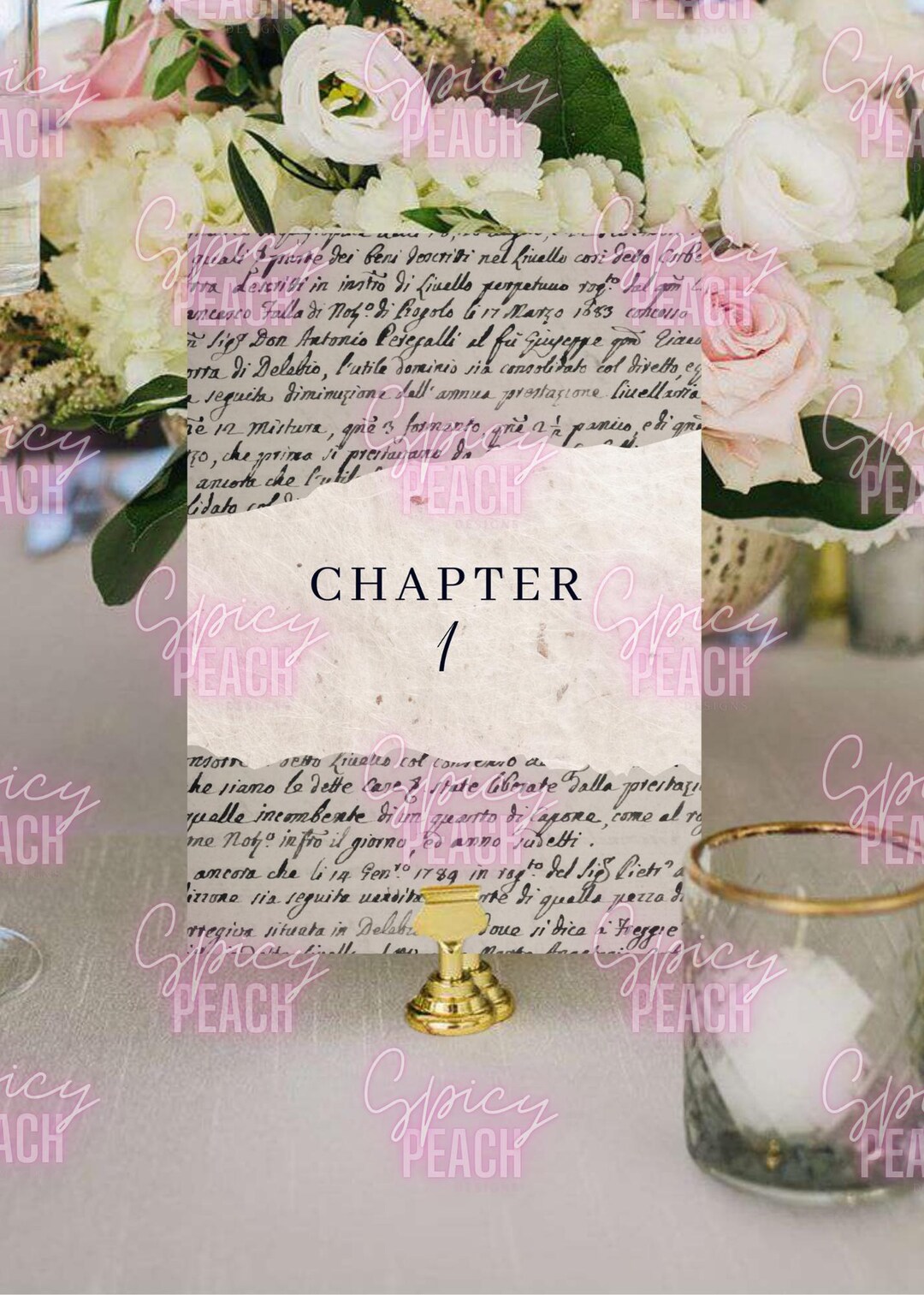 Literary Wedding Table Numbers 1-12 Book Theme Numbered Literary ...