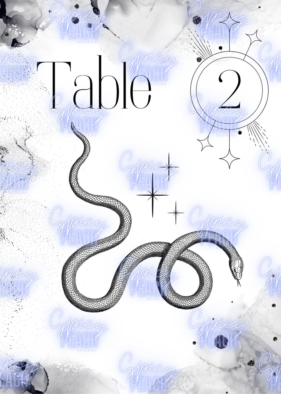 Table Numbers, Magic Themed Table Numbers, Halloween Table Numbers ...