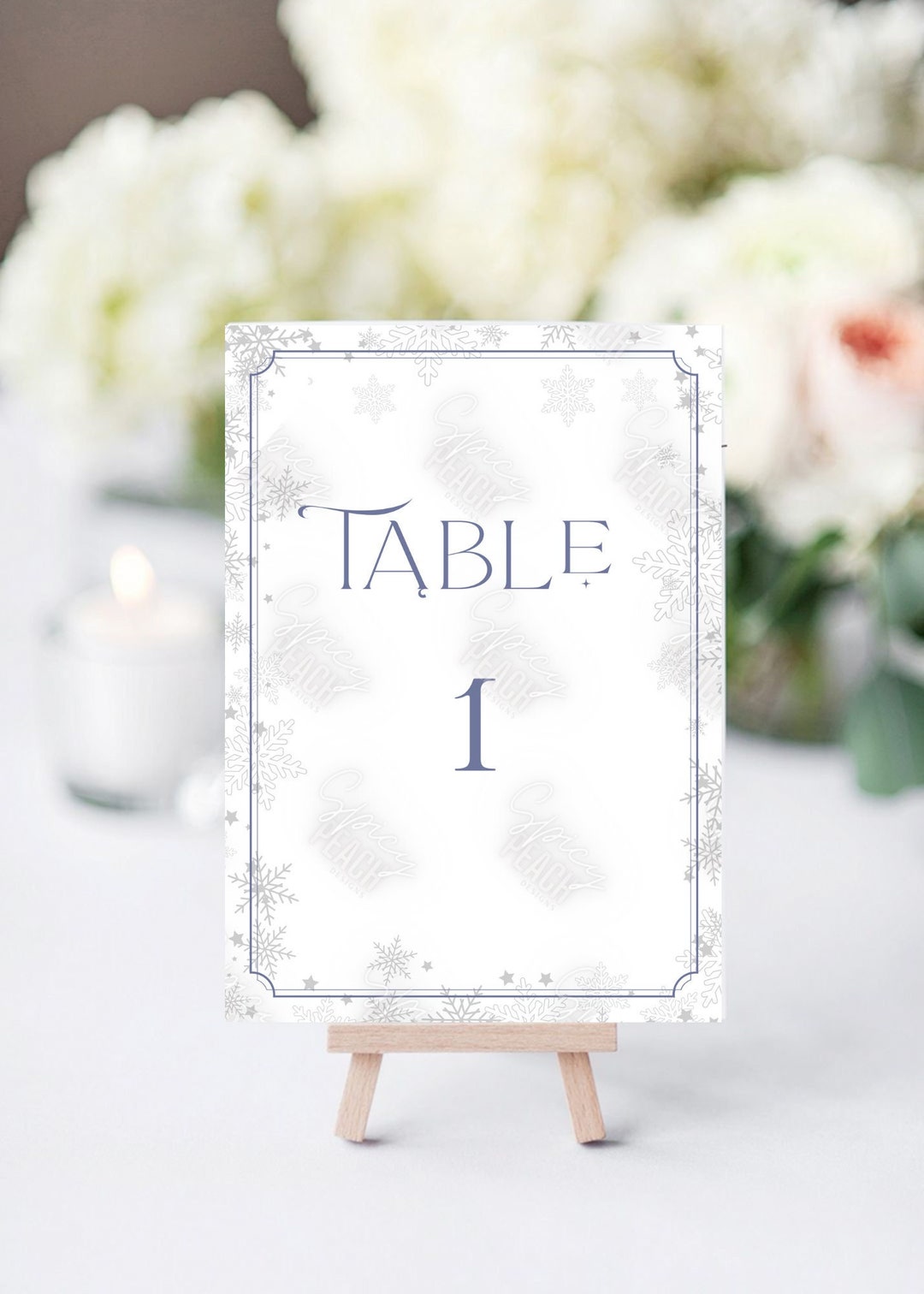 Wedding Table Numbers, Party Table Numbers, Holiday Table Numbers ...