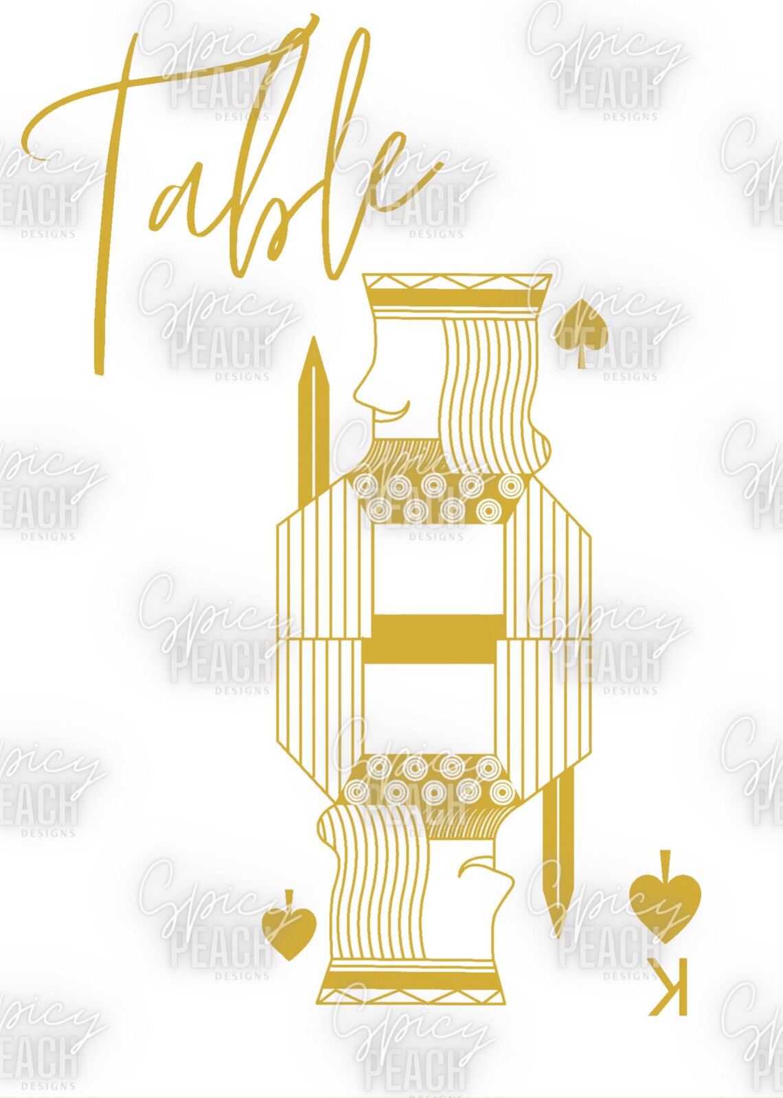Table Numbers, Casino Table Numbers, Playing Cards Table Numbers ...