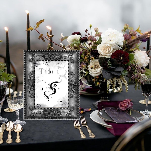Spooky Table Numbers - Etsy