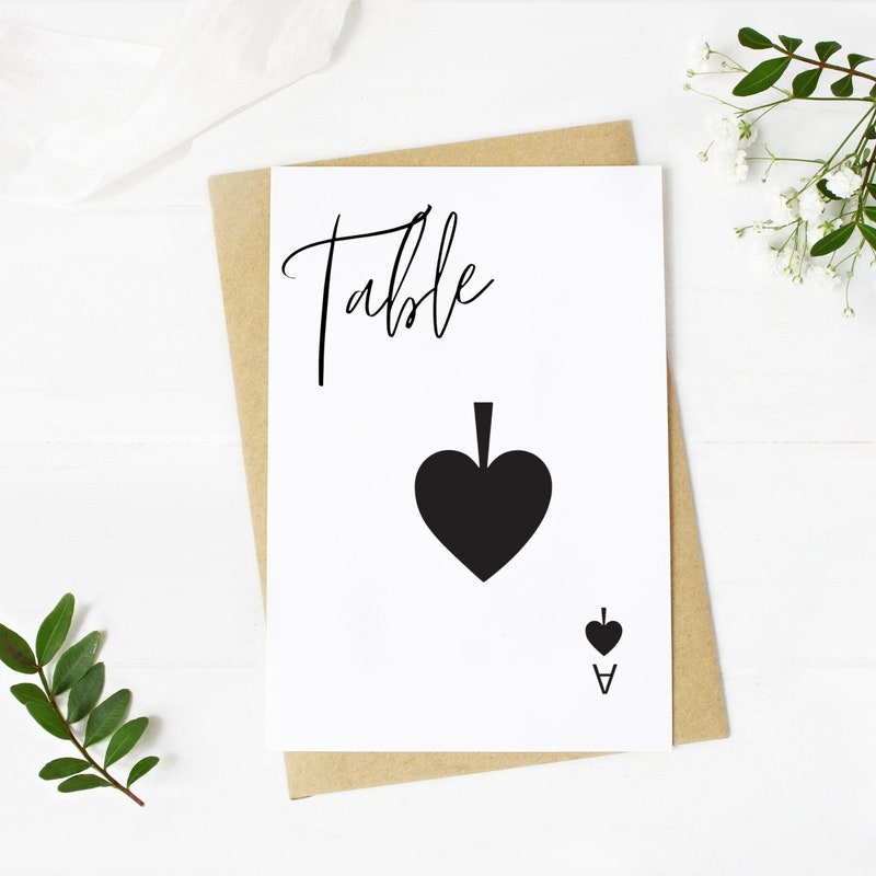 Tables of Spades - Etsy