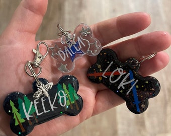 Resin Dog Tags | Etsy