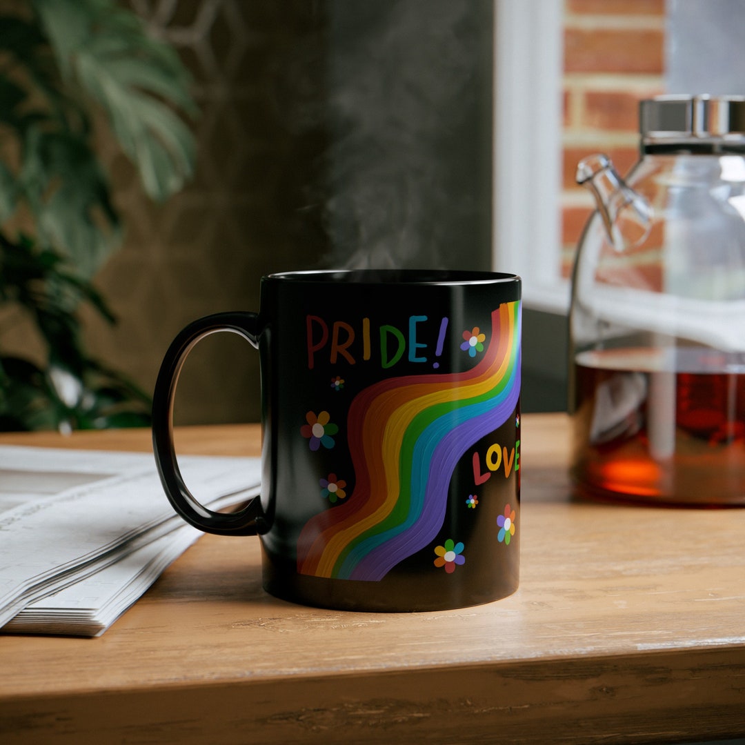 LGBT Cute Mug | Pride Month Mug | Pride Month Mug 11 Oz | Gay Mug | Gay ...