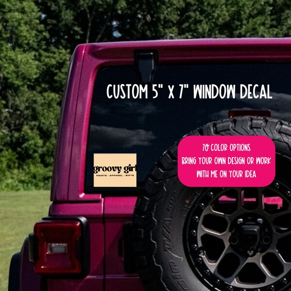 Window Sticker - Etsy