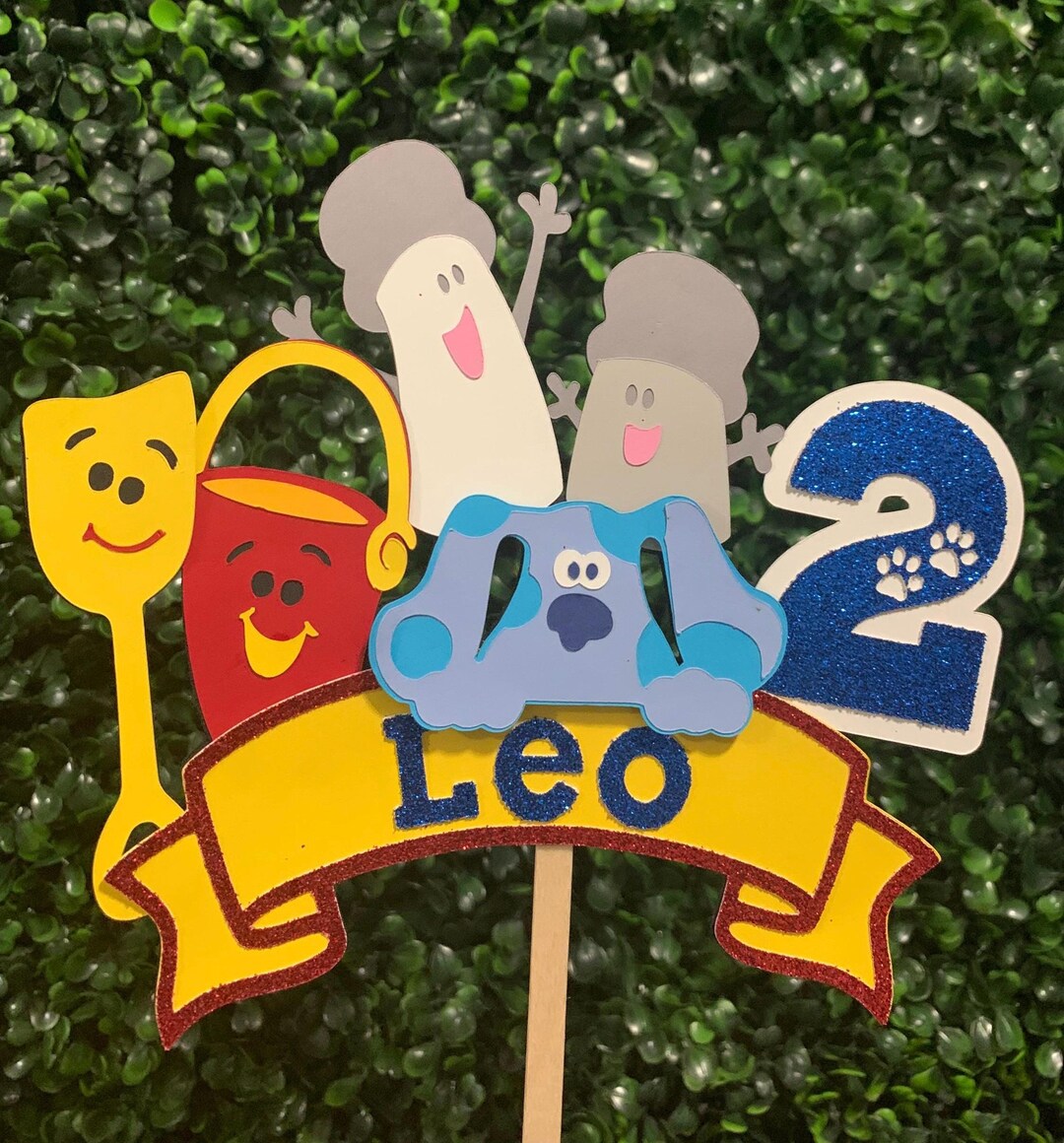 Character Themed Cake Topper - Etsy