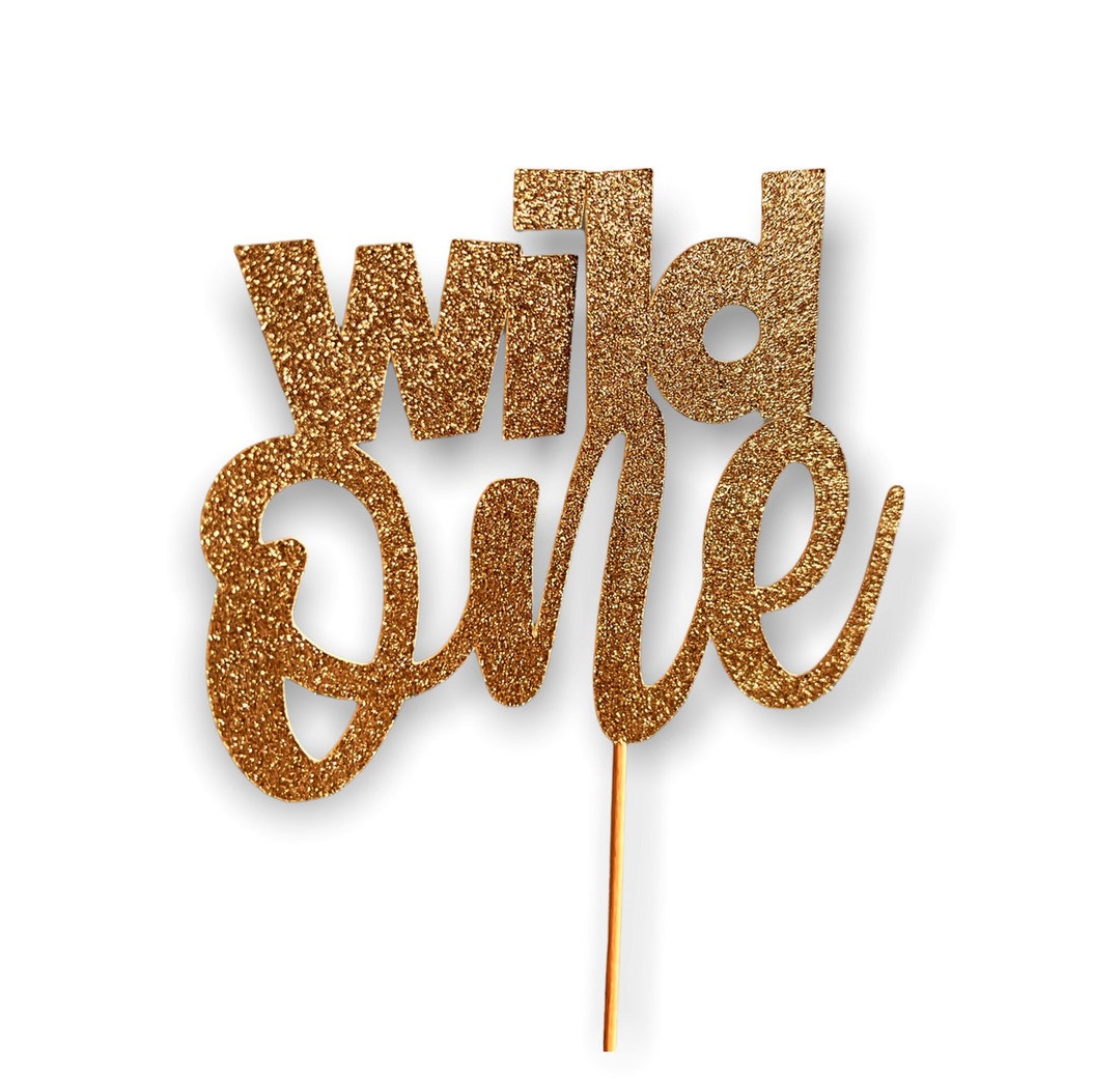 Wild ONE Cake Topper - Etsy