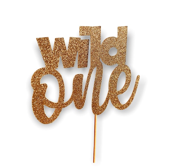 Wild ONE Cake Topper - Etsy
