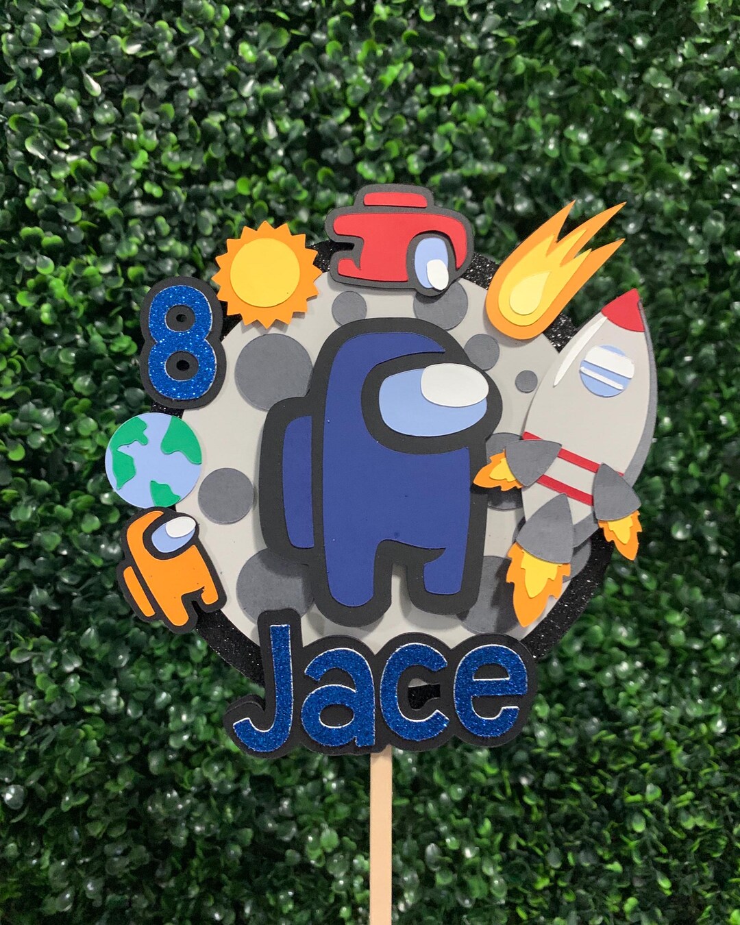 Gamer Cake Topper - Etsy