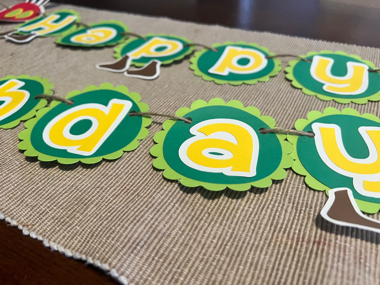 Caterpillar Party Banner. Caterpillar Milestone Banner. Caterpillar ...