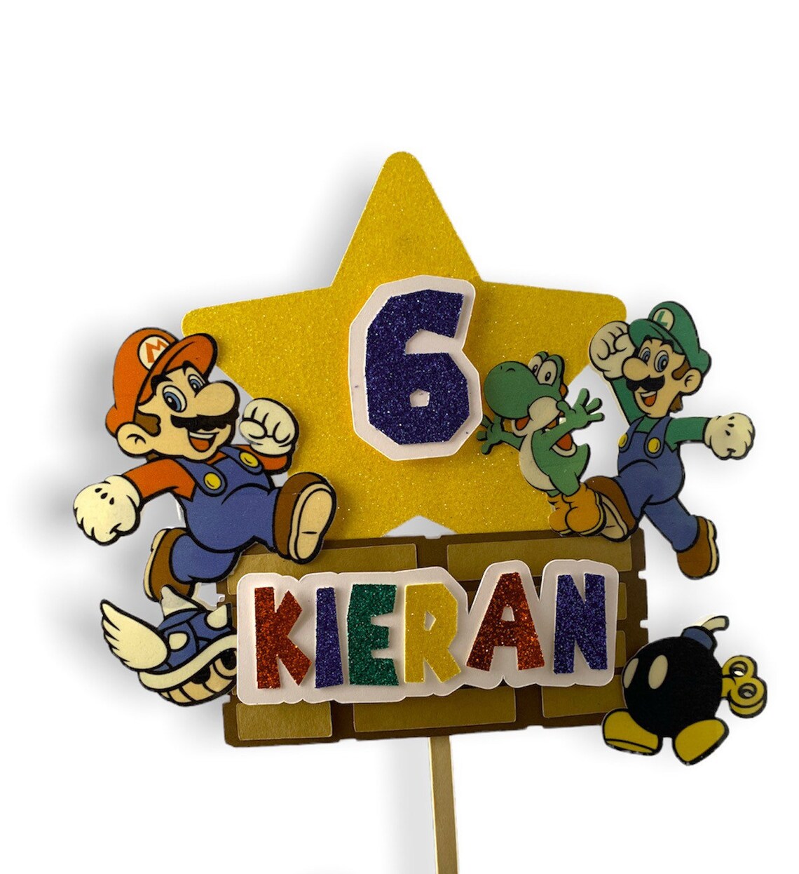 Character Themed Cake Topper - Etsy