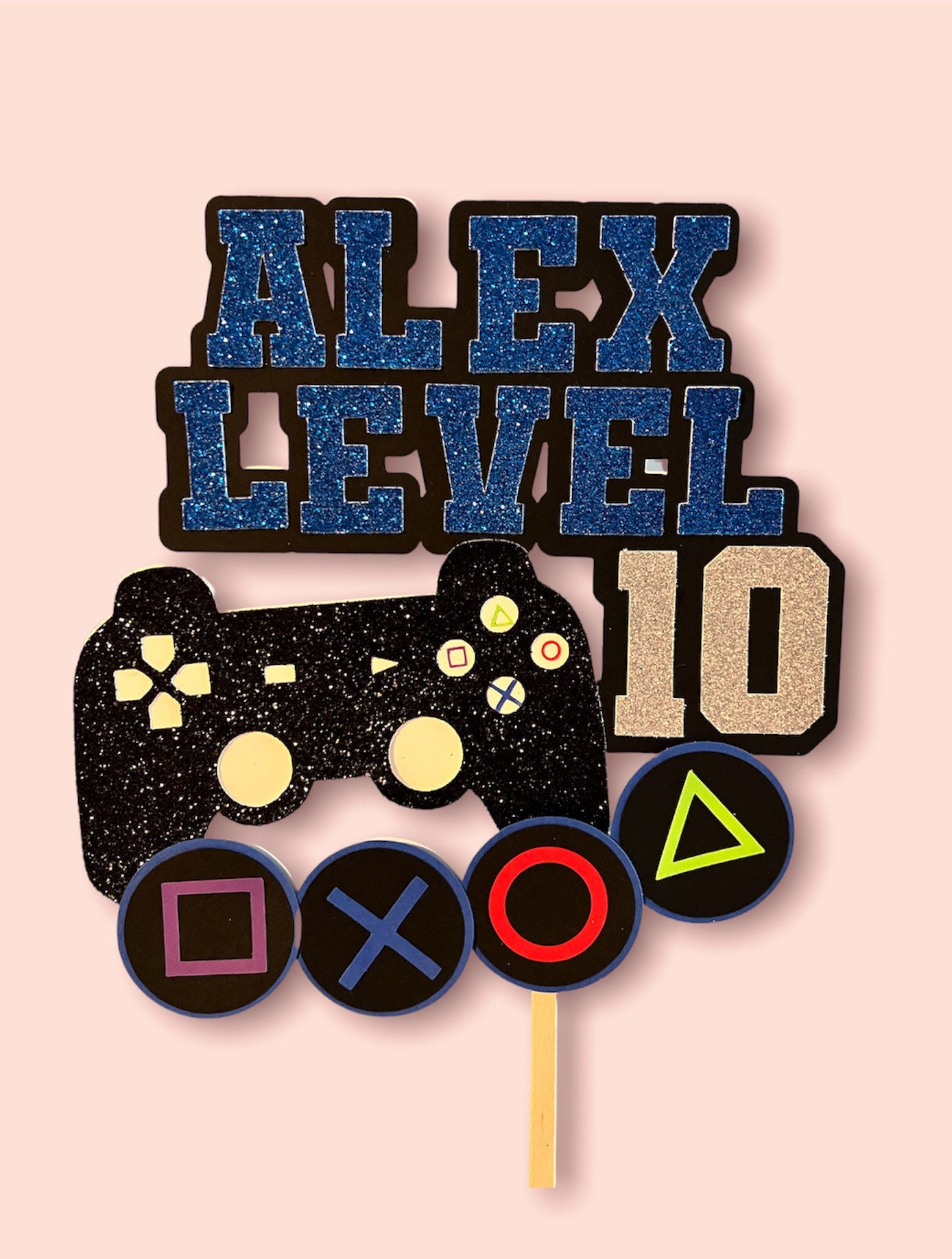 Gamer Cake Topper - Etsy