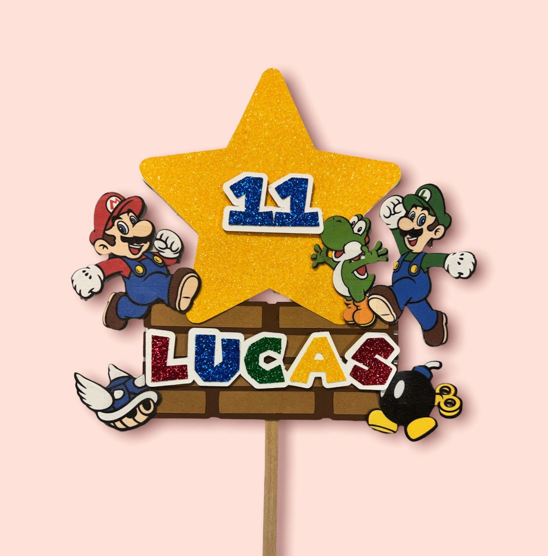 Character Themed Cake Topper - Etsy