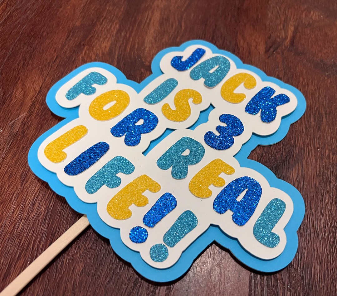 Character Themed Cake Topper - Etsy