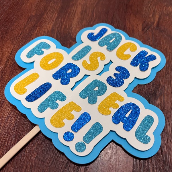 Bluey Cake Topper - Etsy