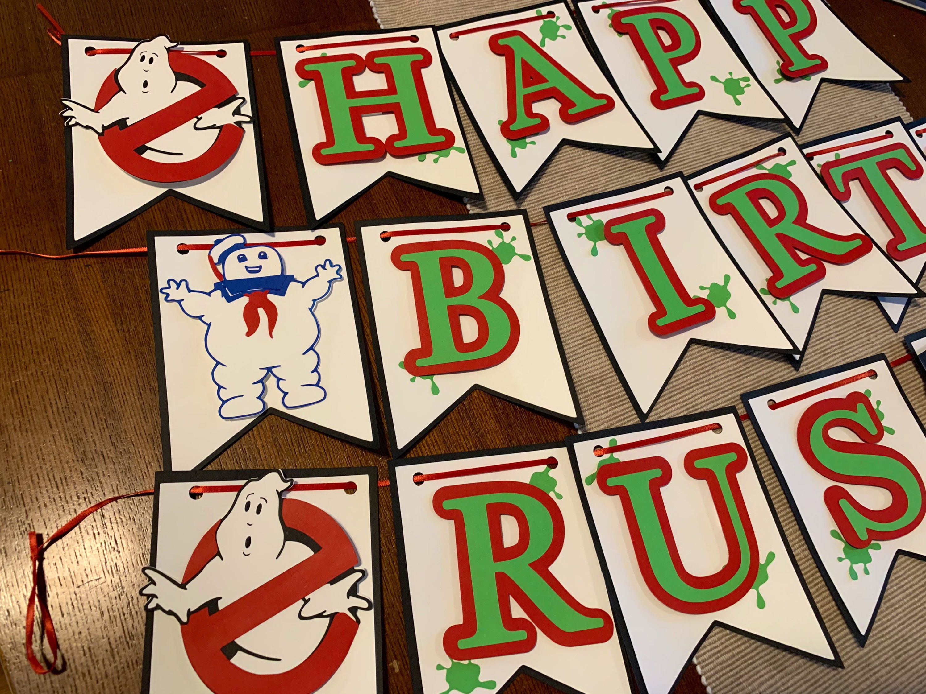 Character Themed Party Banners - Etsy