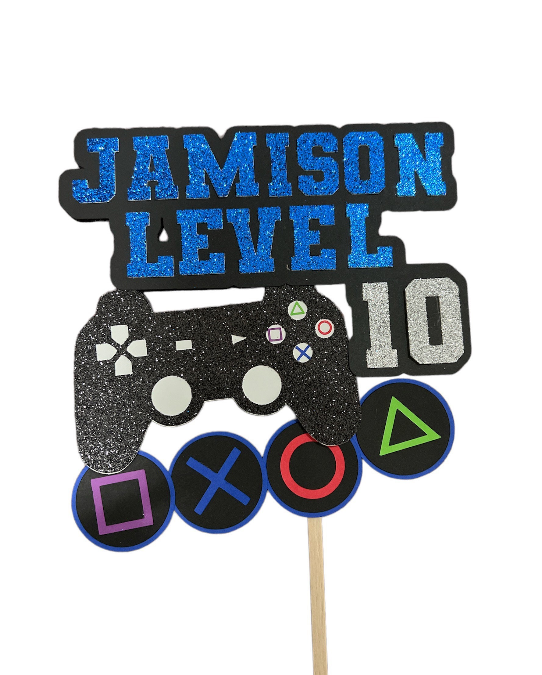 Gamer Cake Topper - Etsy