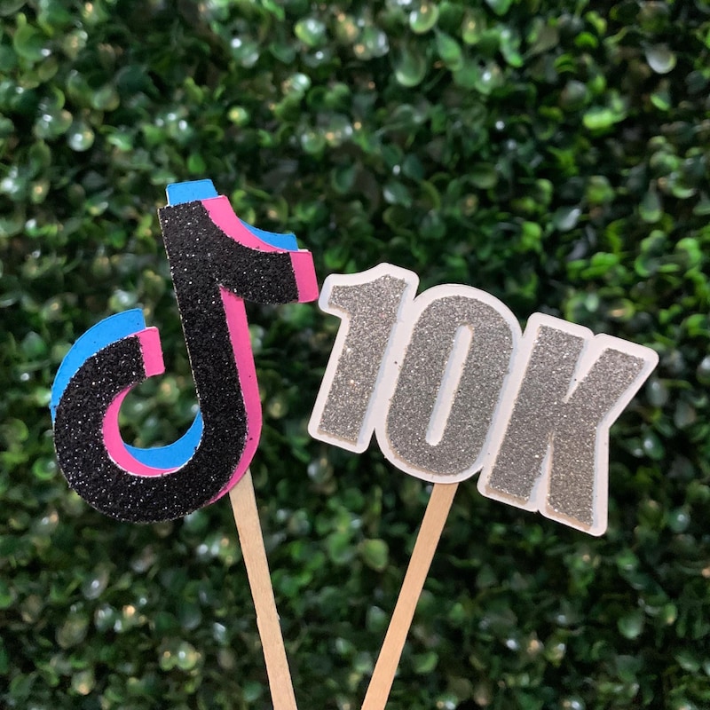 Tik Tok Cake Topper - Etsy
