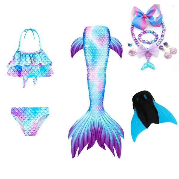 Mermaid Tail Swimming Costume - Etsy