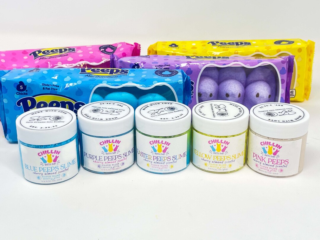 Easter Peep Cloud Slime Bundle - Etsy