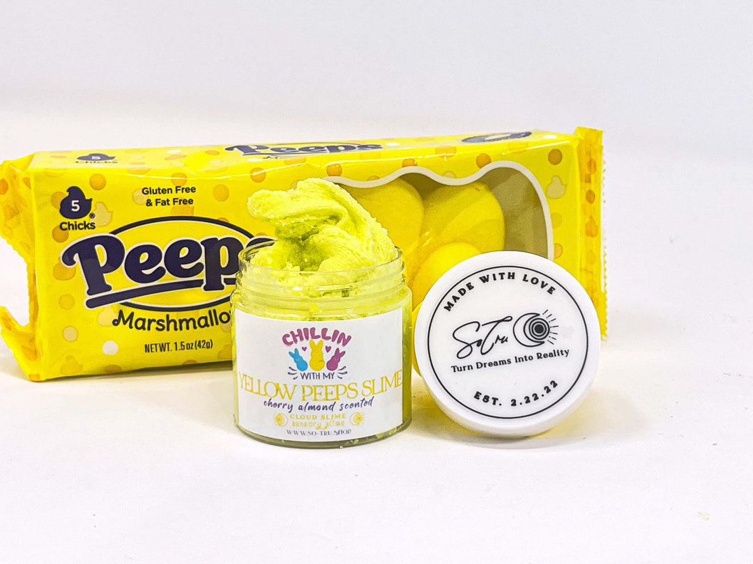 Yellow Peep Slime - Etsy