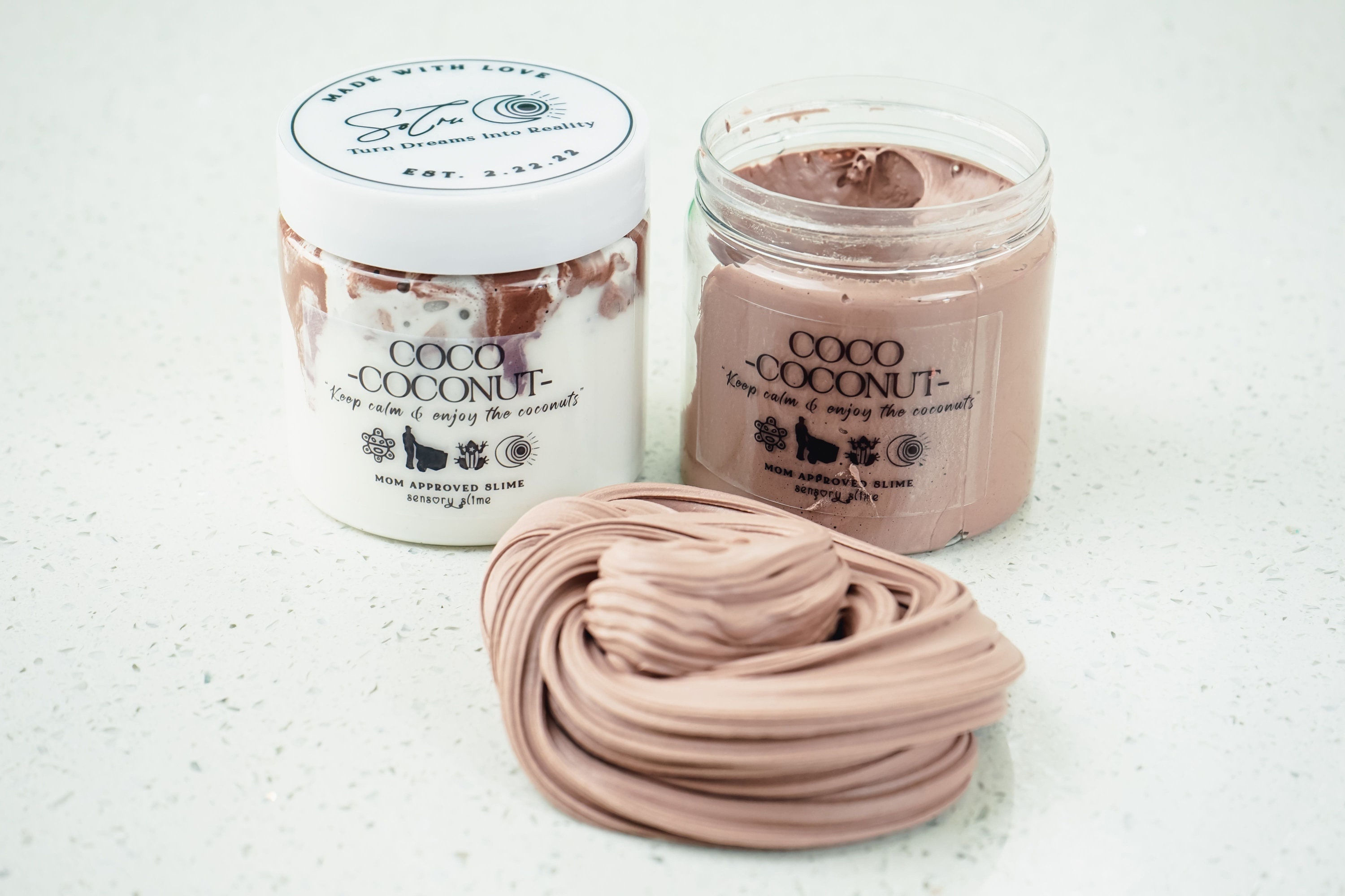 Coconut Puerto Rican Slime Mom Approved DIY Slime - Etsy