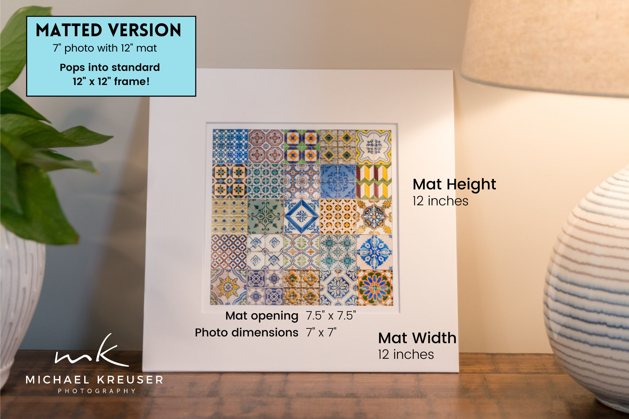 Azulejo Tile Collage From Portugal Collage of Tiles Wall Art Unique ...