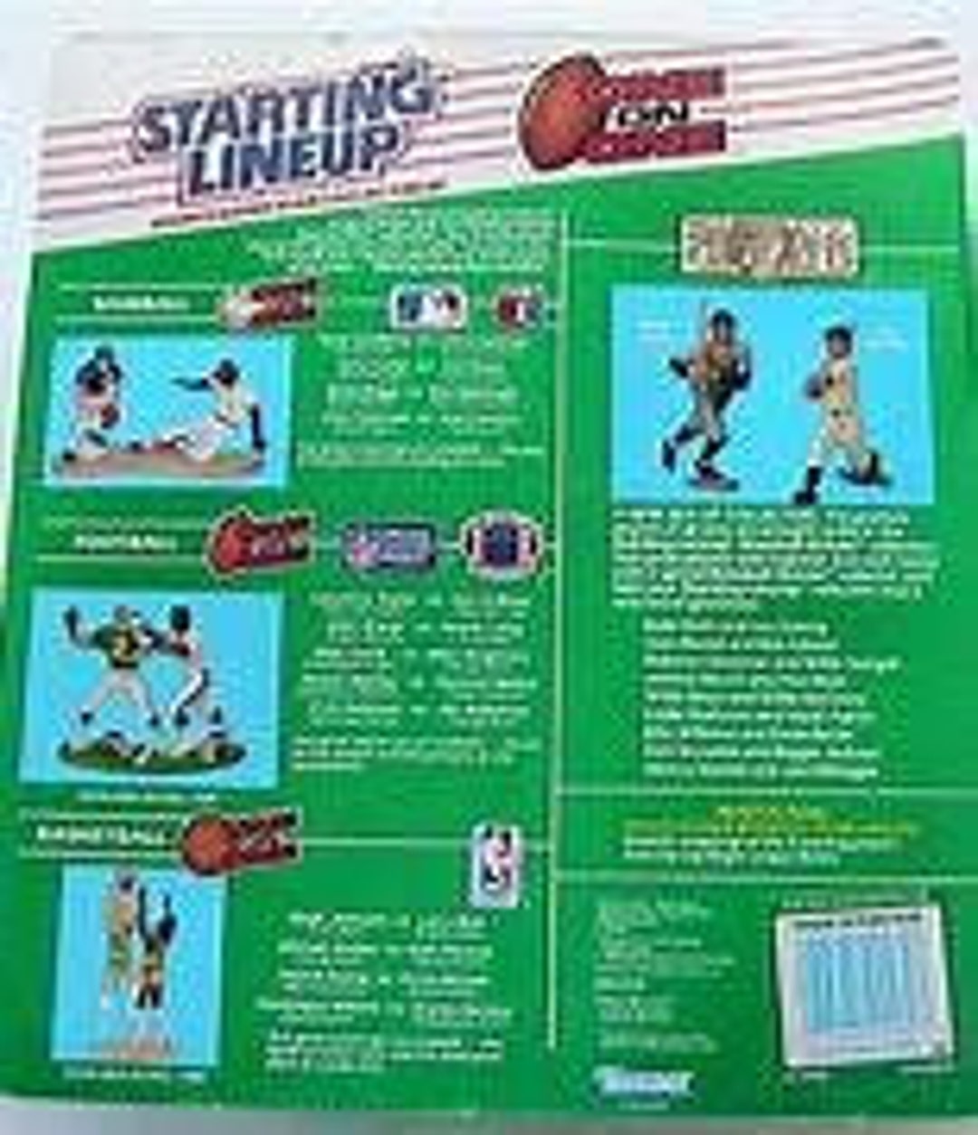 One on One: Mike Singletary and Mike Quick NFL Starting Lineup - Etsy