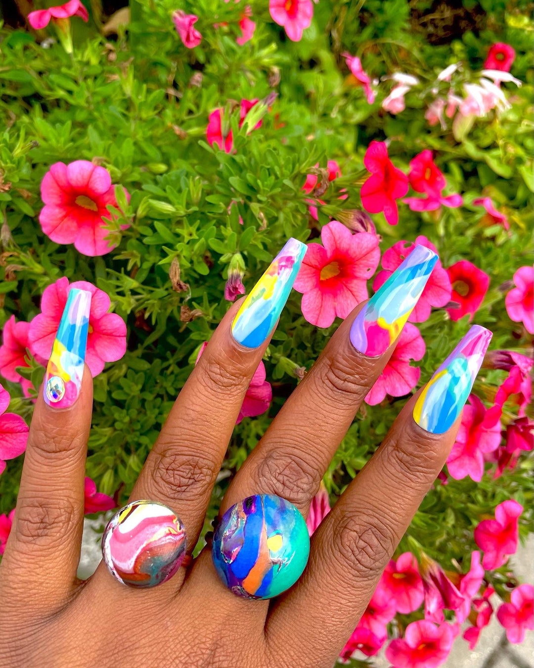 Custom Press on Nails - Etsy