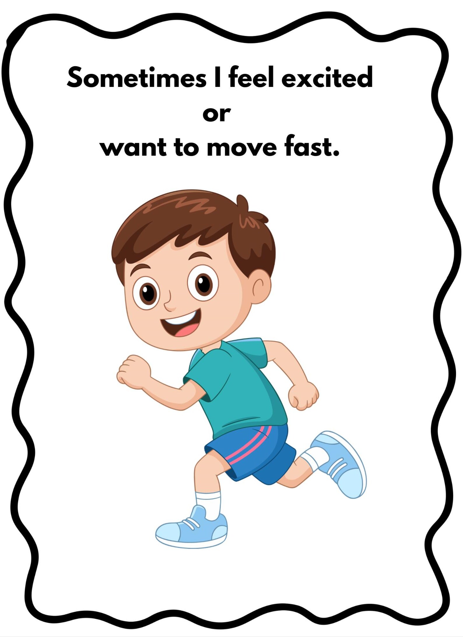 No Running Away – Social Story for Autistic & Neurodivergent Kids - Etsy