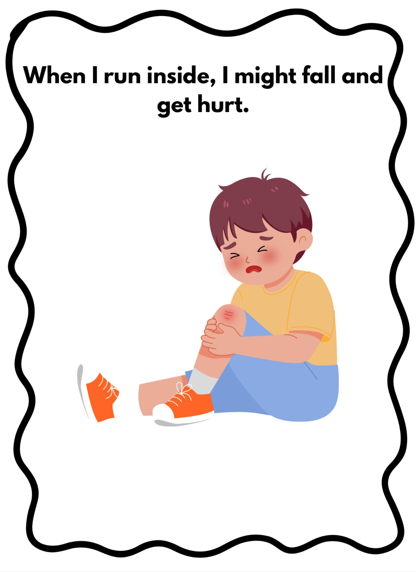 No Running Away – Social Story for Autistic & Neurodivergent Kids - Etsy