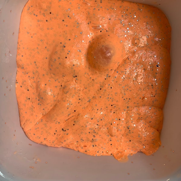 Orange Neon Slime - Etsy