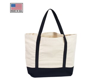 Blank Tote Bag Eco-friendly Cotton Canvas Reusable Shopping - Etsy