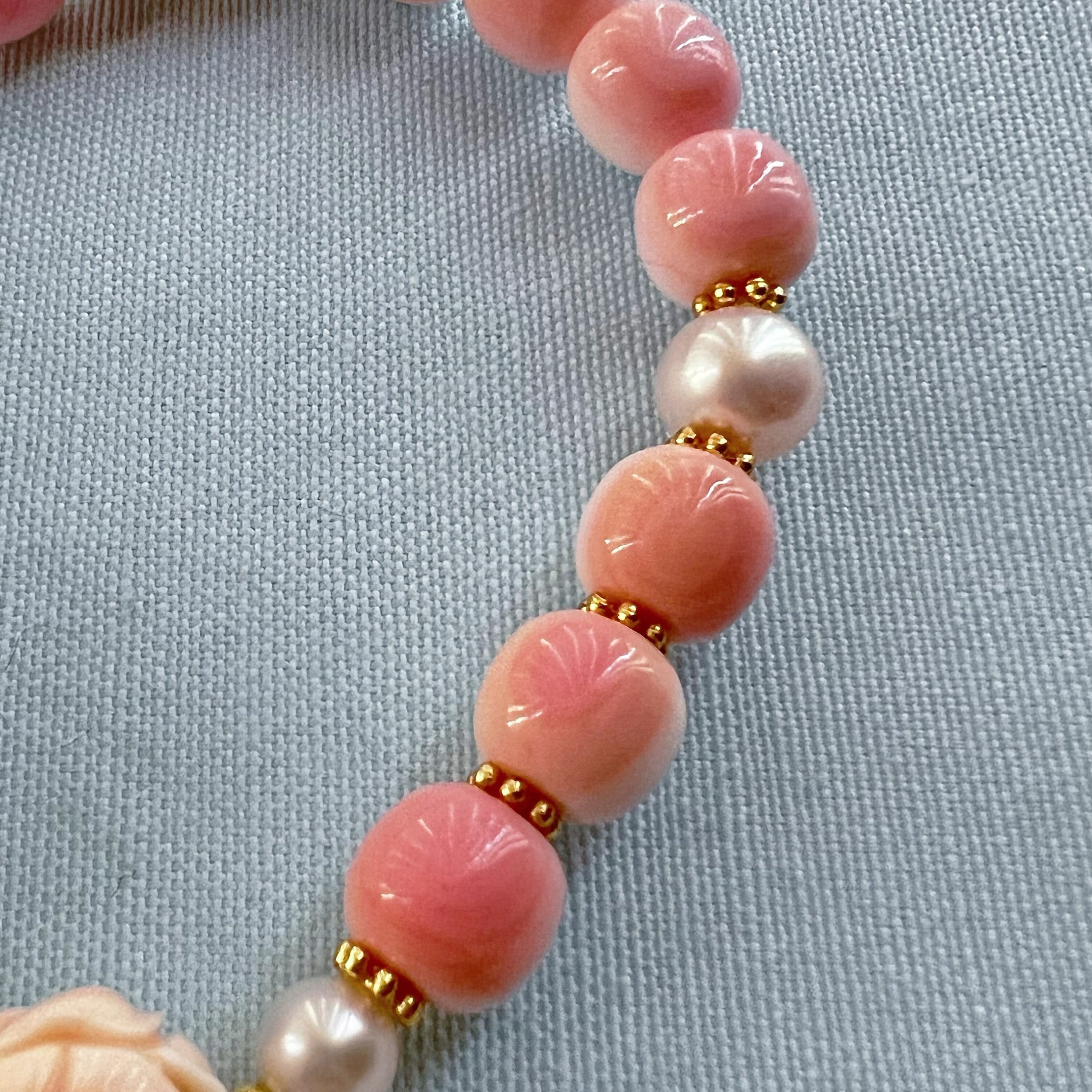 Hand Carved Unicorn Queen Conch Shell | Barrel Beaded Bracelet | Dreamy ...