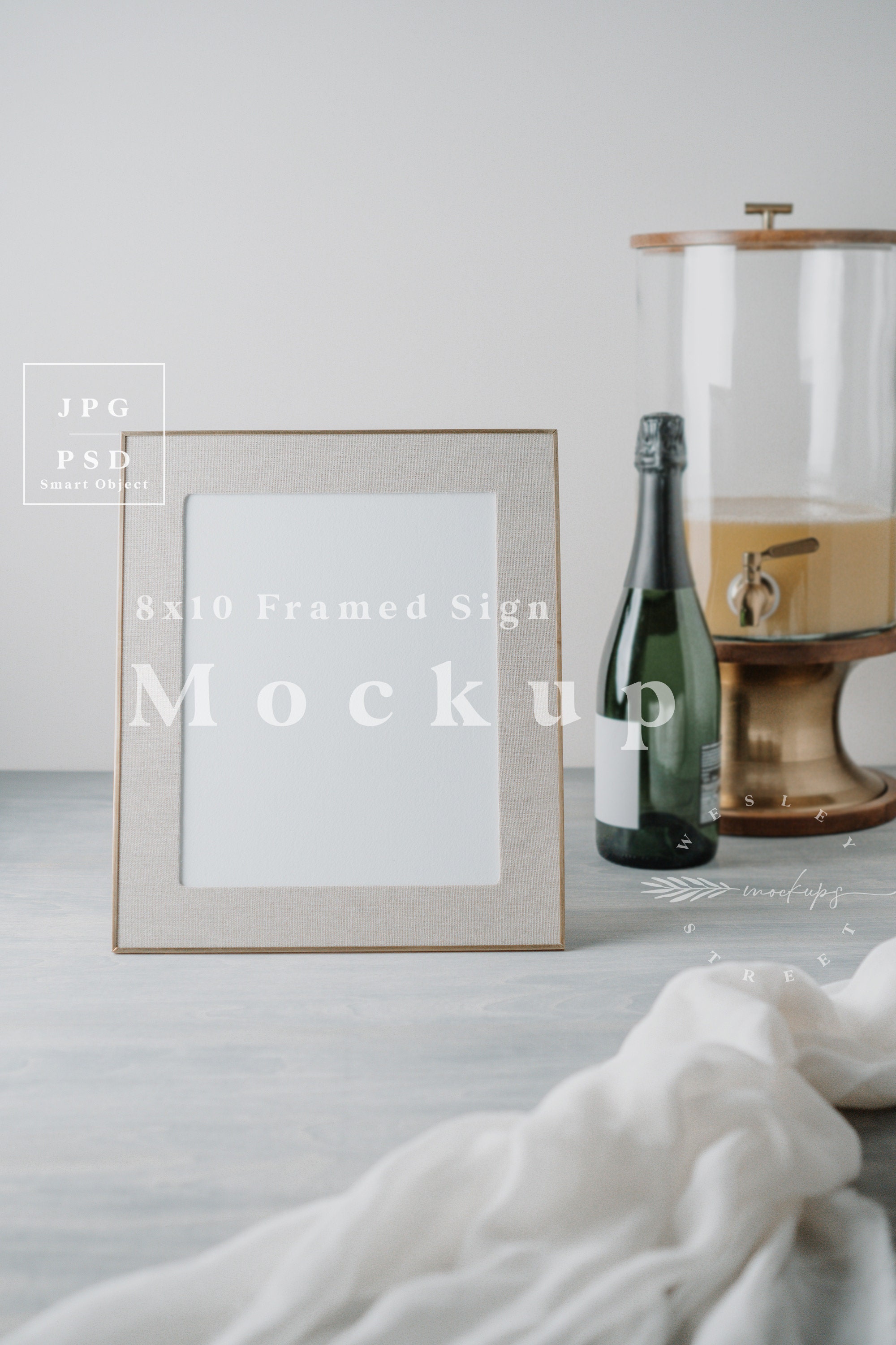 Mimosa Mockup Bar Sign Mockup Wedding Sign Mockup 8x10 - Etsy