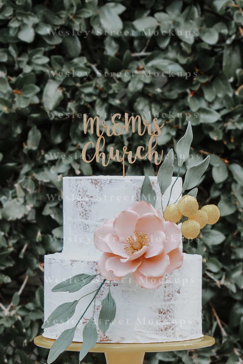 Cake Mockup Cake Topper Mockup Cake Mock Up Wedding Cake - Etsy