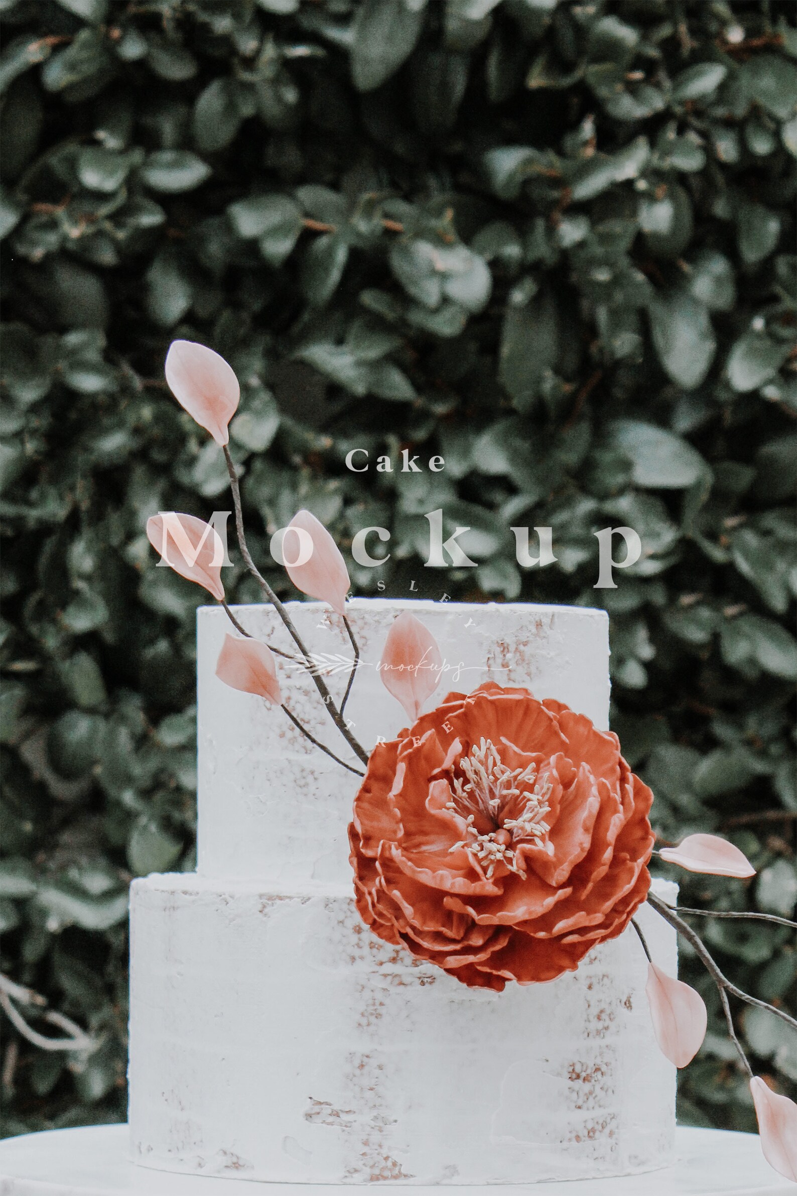 Mockup Cake, Cake Mock Up, Cake Topper Mock Up, Topper Mockup, Cake ...