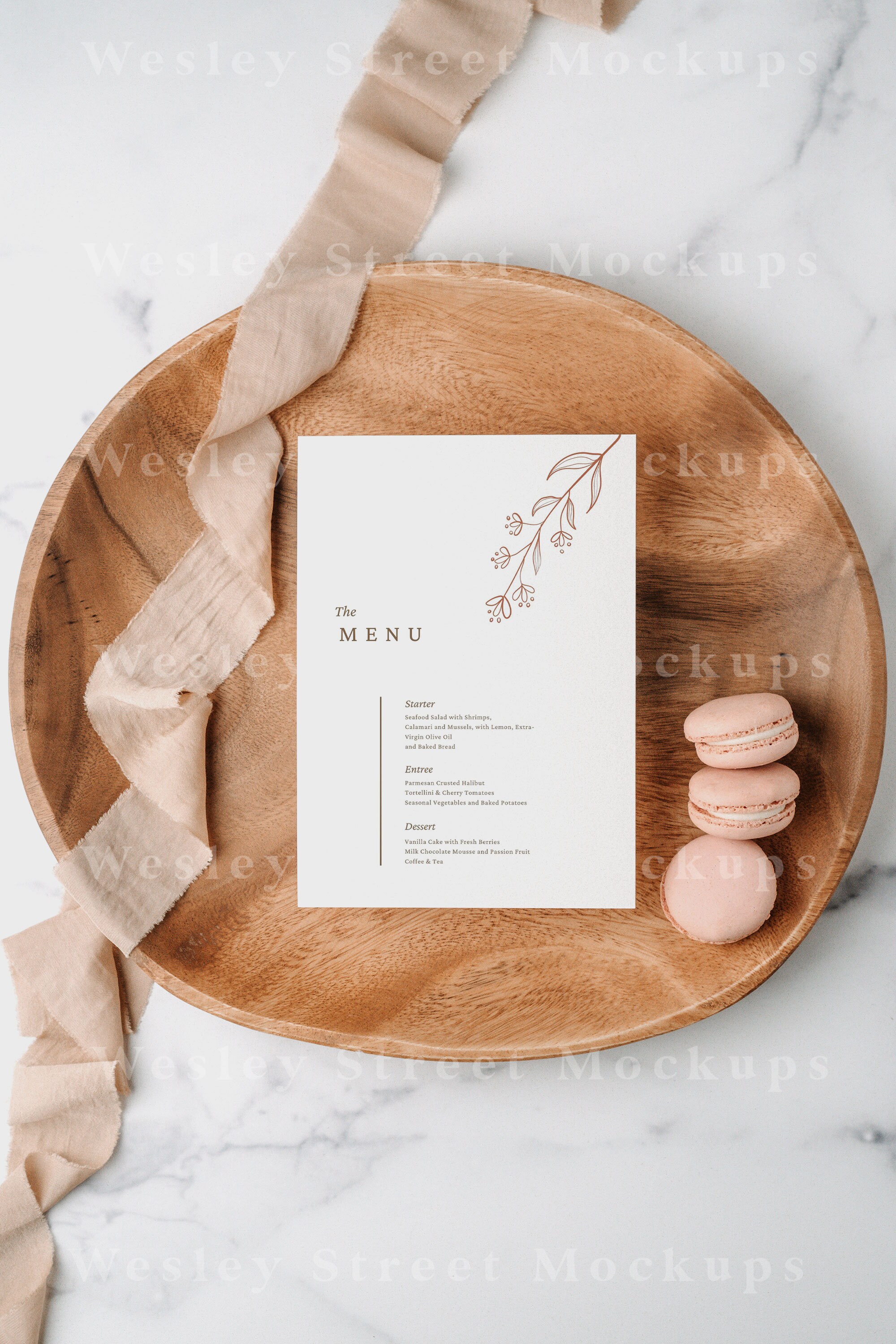 Menu Mockup, 5x7 Mock Up, 5x7 Mockup, Wedding Card Mockup, Wedding Menu ...