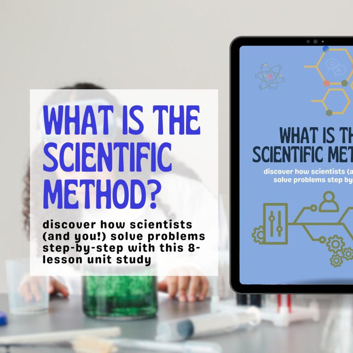 Scientific Method Unit Study | Homeschool Science Curriculum | Ages 8 ...