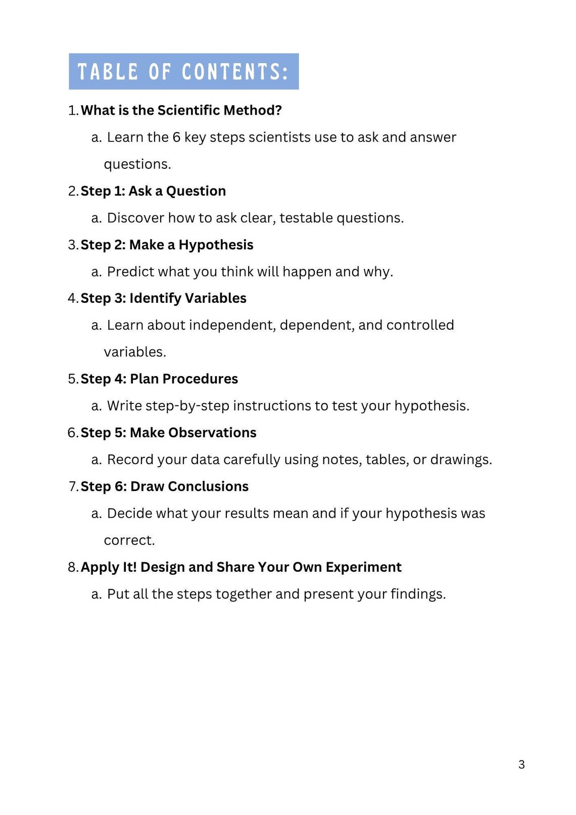 Scientific Method Unit Study | Homeschool Science Curriculum | Ages 8 ...