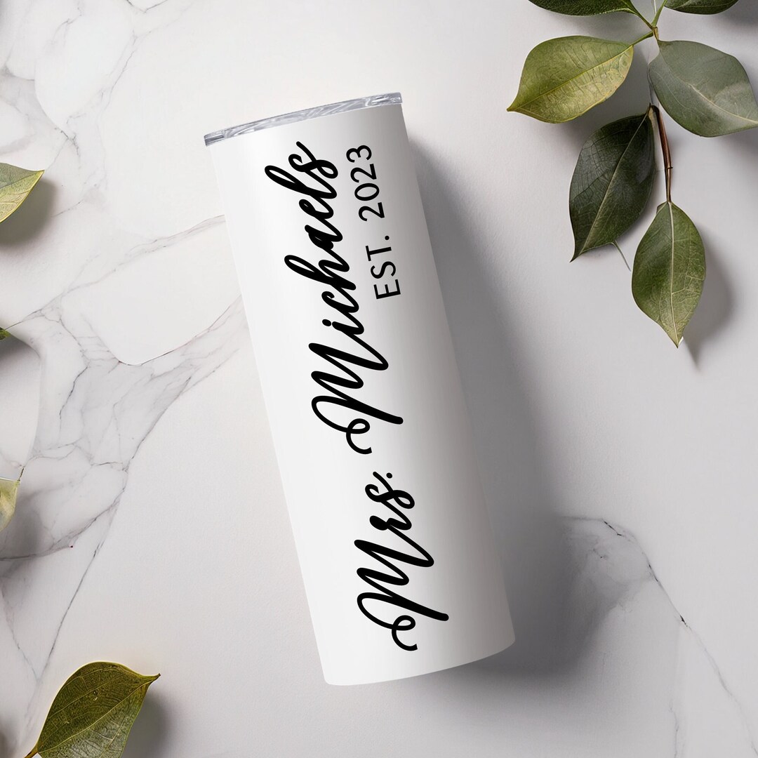 Engagement Gift for New Bride, Bride Tumbler, Gift for Bride, Custom ...