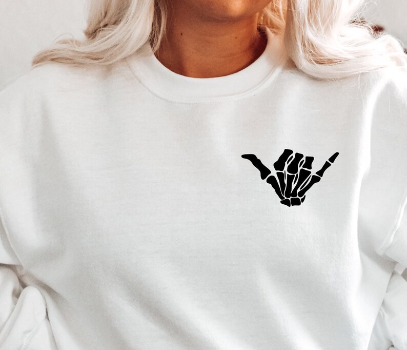 Hang Loose Skeleton Hand Shirt Hang Loose Skeleton Hand - Etsy